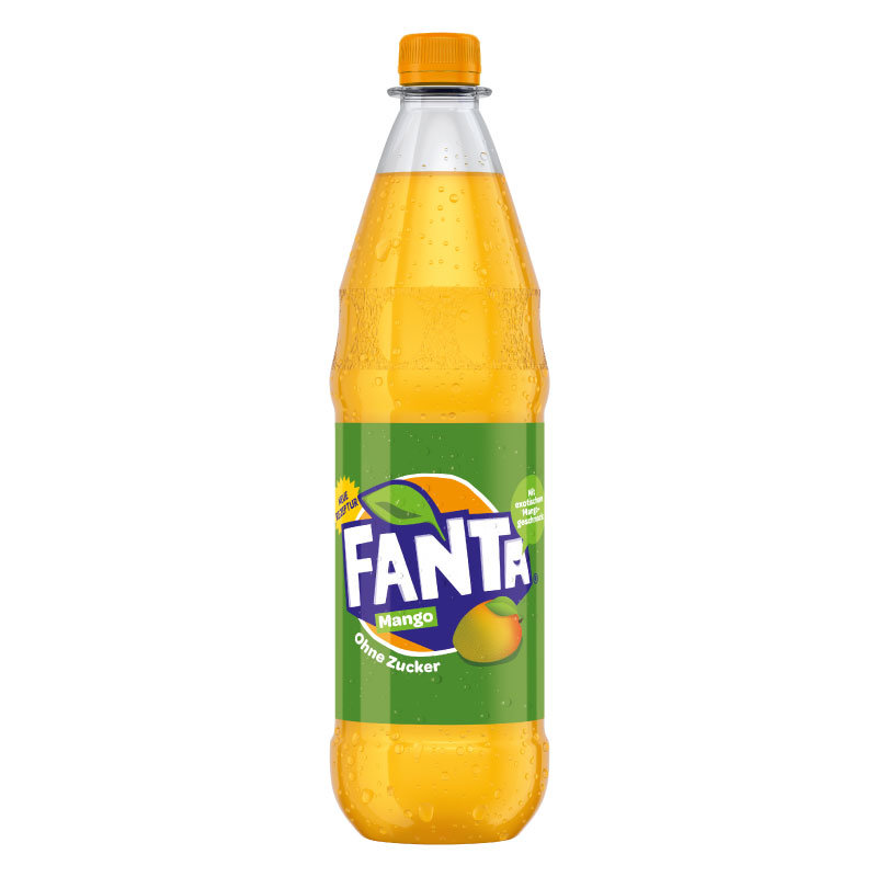 Fanta Mango ohne Zucker (1l) - Food Delivery